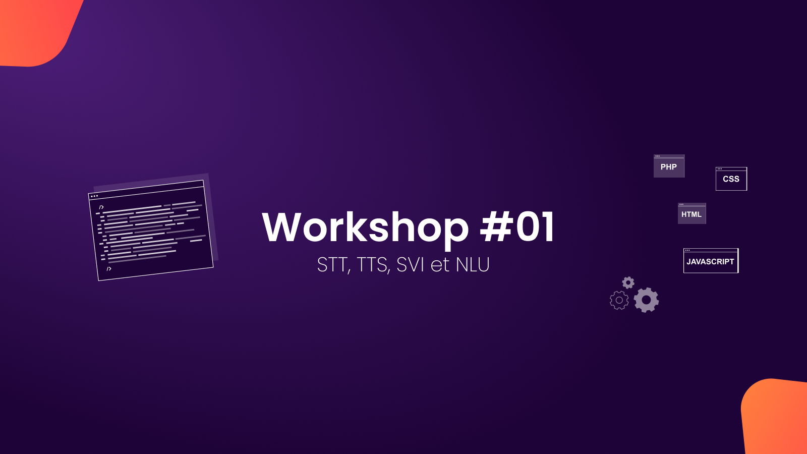 Workshop #01 : STT, TTS, SVI et NLU